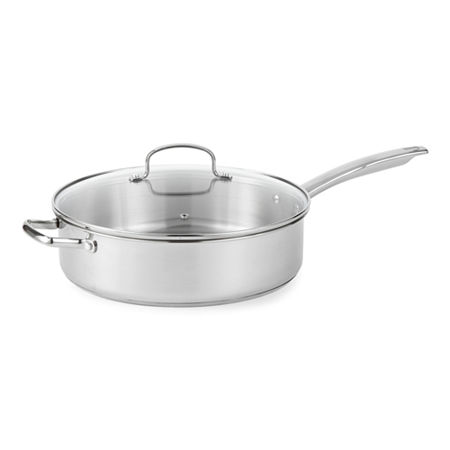 Click here for Cooks Stainless Steel 5-qt. Deep Saute Pan  One Si... prices