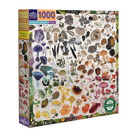 Click here for Eeboo Piece And Love Mushroom Rainbow 1000 Piece S... prices