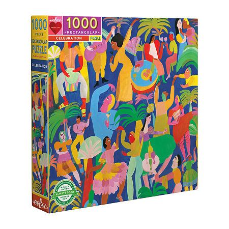 Click here for Eeboo Piece And Love Celebration 1000 Piece Rectan... prices