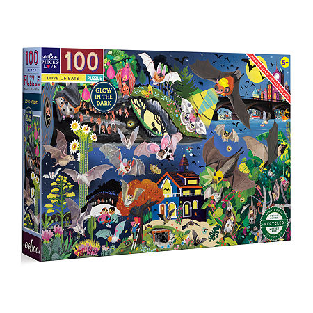 Click here for Eeboo Love Of Bats Glow In The Dark 100 Piece Jigs... prices