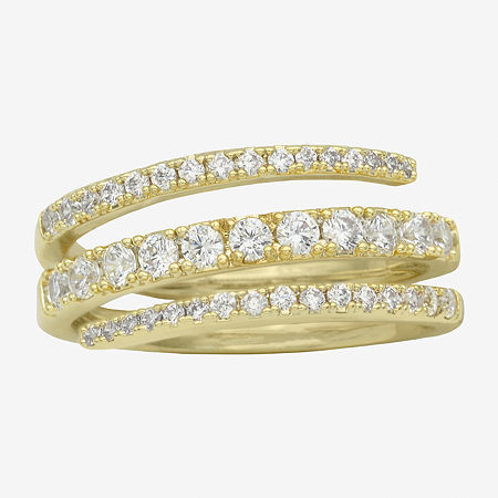 Click here for Sparkle Allure Womens 5MM Cubic Zirconia 14K Gold... prices