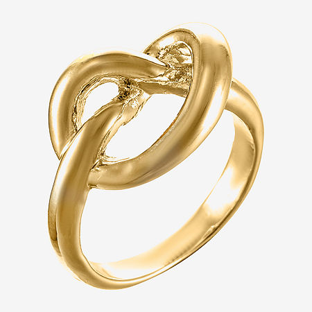 Click here for Sparkle Allure Womens 3MM 14K Gold Over Brass Knot... prices