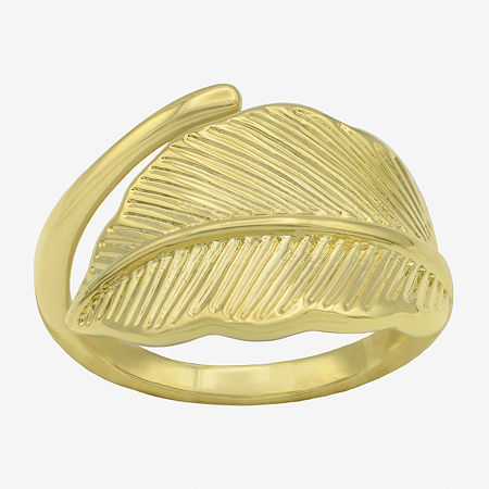 Click here for Sparkle Allure Wrap Womens 3MM 14K Gold Over Brass... prices