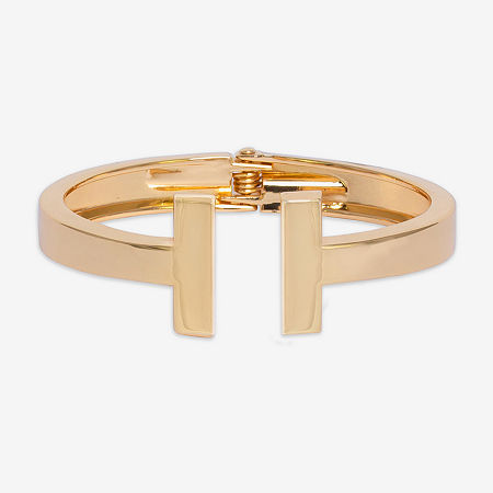 Click here for Bold Elements Gold Tone Womens Cuff Bracelet  One... prices