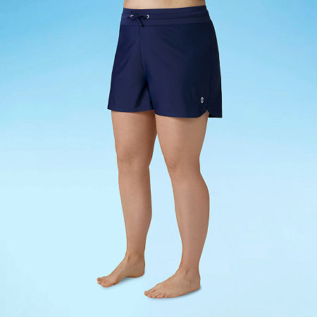 Click here for Free Country Plus Size Drawstring Swim Short - Mar... prices