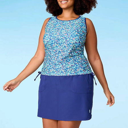 Click here for Free Country Womens Built in Bra Stretch Fabric Fl... prices
