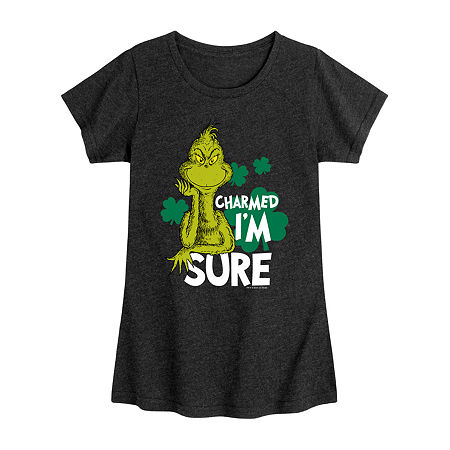 Click here for Charmed Im Sure Big Kid Girls Crew Neck Short Slee... prices