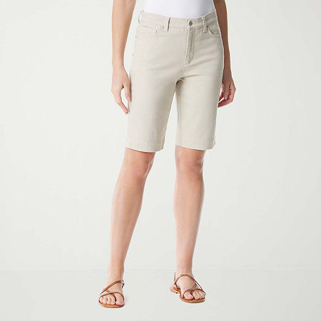 Click here for Gloria Vanderbilt Amanda Womens 11 High Rise Bermu... prices