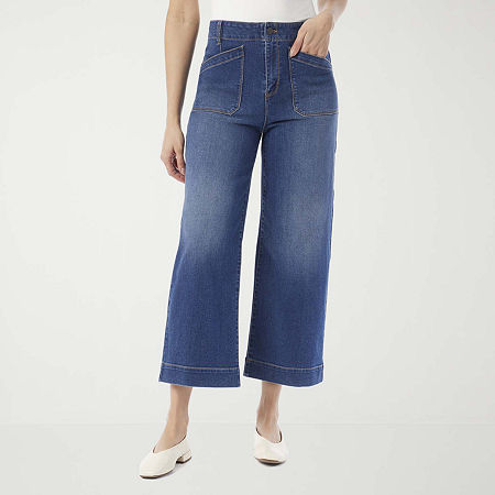 Click here for Gloria Vanderbilt Womens Wide Leg High Rise Croppe... prices
