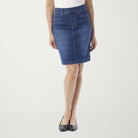 Click here for Gloria Vanderbilt Womens High Rise Midi Pencil Ski... prices