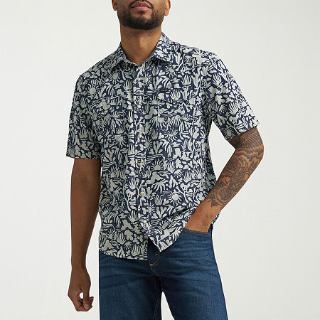 Click here for Lee Mens Long Sleeve Regular Fit Button-Down Shirt... prices