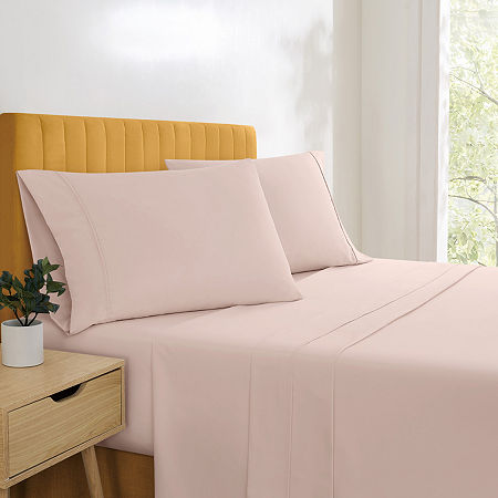 Click here for Simmons Essential Solid Sheet Set  One Size  Pink prices