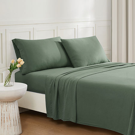 Click here for Truly Soft Garment Wash Solid Sheet Set  One Size... prices