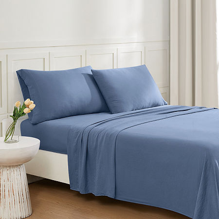 Click here for Truly Soft Garment Wash Solid Sheet Set  One Size... prices