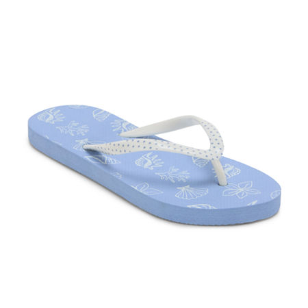 Click here for Mixit Womens Flip-Flops  7/8  Blue prices
