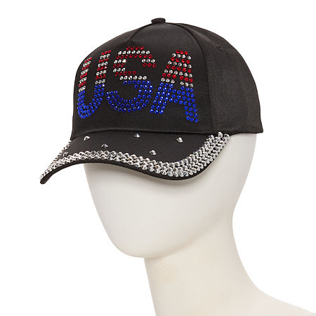 Click here for Mixit Embellished Usa Womens Baseball Cap  One Siz... prices