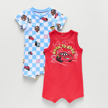 Click here for Disney Baby Boys Cars Short Sleeve 2-pc. Romper  6... prices