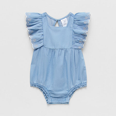 Click here for Okie Dokie Baby Girls Square Neck Sleeveless Bodys... prices