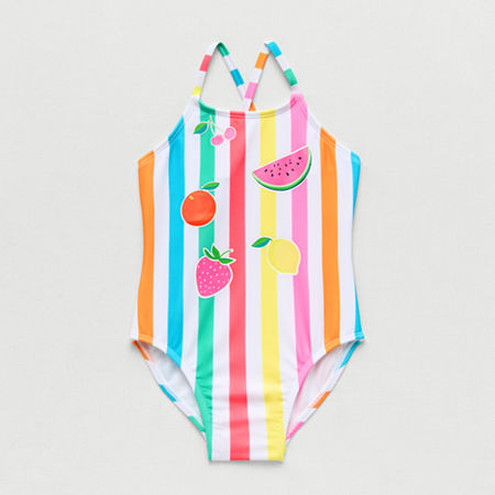 Click here for Okie Dokie Toddler & Little Girls Striped One Piec... prices