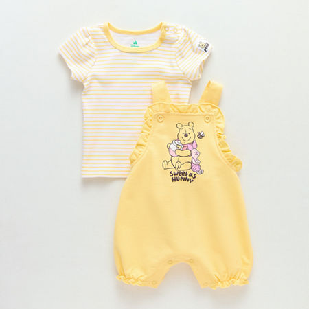 Click here for Disney Baby Girls 2-pc. Winnie The Pooh Shortall S... prices