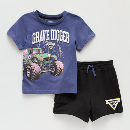 Click here for Toddler Boys Monster Jam 2-pc. Short Set  3t  Blue prices