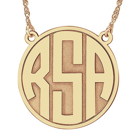 Click here for Personalized 25mm Circle Block Monogram Initials P... prices
