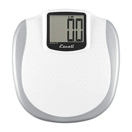 Extra Large Display Bathroom Scale  440lb - White
