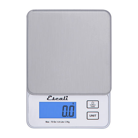 Escali Corp Vera Compact Digital Scale  4.4lb - Silver