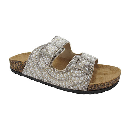 Click here for Pop Dhyana Womens Adjustable Strap Footbed Sandals... prices