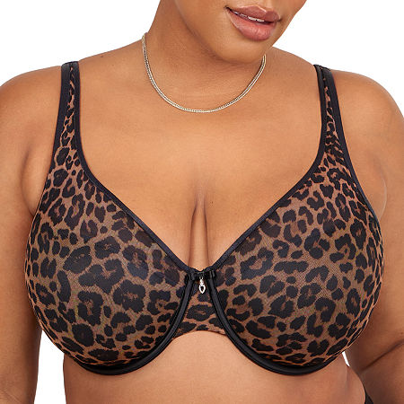 Click here for Curvy Couture Sheer Mesh Plunge T-Shirt Bra- 1310... prices