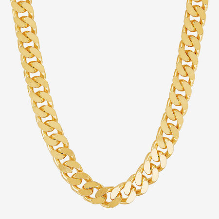 Click here for Made in Italy Mens 24K Gold Over Silver 22 Inch Cu... prices