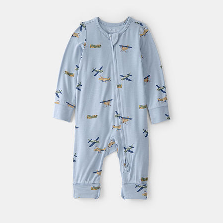 Click here for Carters Baby Boys Plane Print 2-Way Zip Sleep and... prices