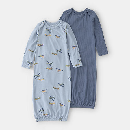 Click here for Carters Baby Boys Plane Print Round Neck Sleeper G... prices