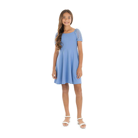 Click here for Speechless Big Kid Girls Short Sleeve A-Line Dress... prices