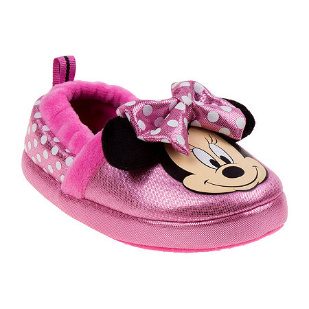 Toddler Girls Disney(tm) Minnie Mouse Dual-Sizes Slippers