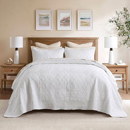Click here for Madison Park Quebec Quilted 3-Pc. Bedspread Set  K... prices