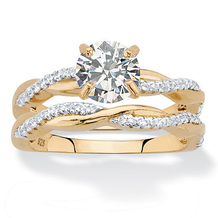 Click here for DiamonArt Womens 1 3/4 CT. T.W. White Cubic Zircon... prices