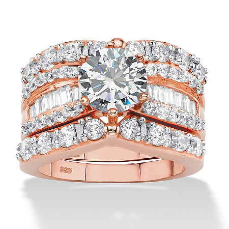 Click here for DiamonArt Womens 4 CT. T.W. White Cubic Zirconia 1... prices