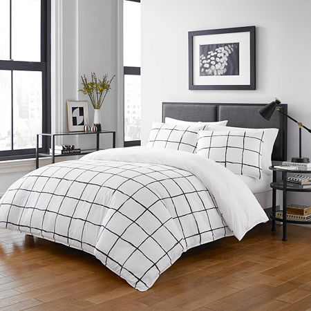 Click here for City Scene Zander Comforter Set  One Size  White prices