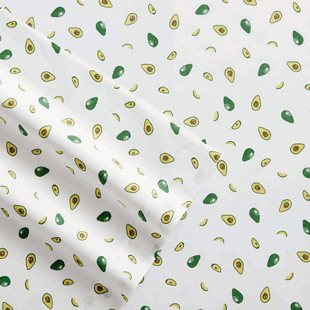 Click here for Poppy & Fritz Avocados Sheet Set  One Size  Green prices
