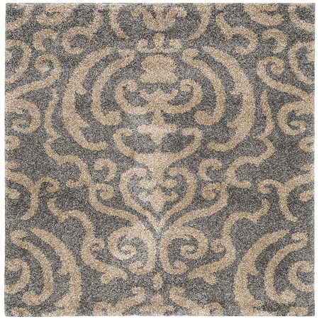 Click here for Safavieh Shag Collection Rosheen Damask Square Are... prices
