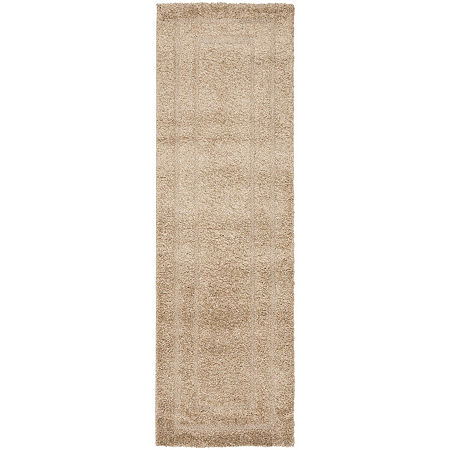 Click here for Safavieh Shag Collection Smith Solid Runner Rug  O... prices