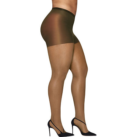Click here for Hanes Curves Plus Size Silky Sheer Control Top Pan... prices