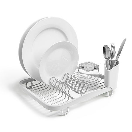Click here for Umbra White Nickel Dish Rack  One Size  White prices