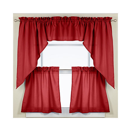 Click here for Sweet Home Collection Opaque Ribcord Rod Pocket Sw... prices