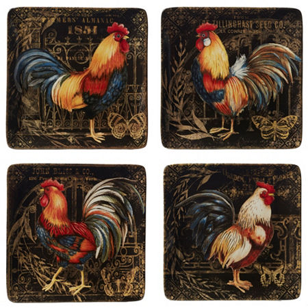 Click here for Certified International Gilded Rooster 4-Pc. Dinne... prices