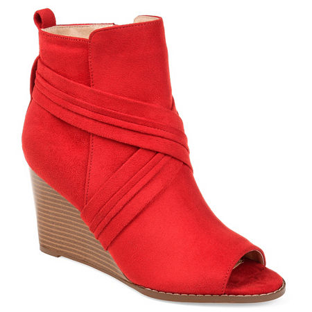 Click here for Journee Collection Womens Sabeena Booties Wedge He... prices