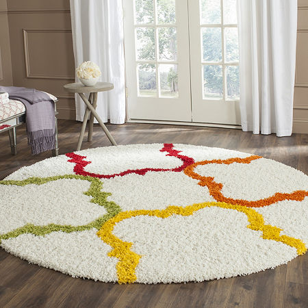 Click here for Safavieh Shag Kids Collection Matilda Geometric Ro... prices