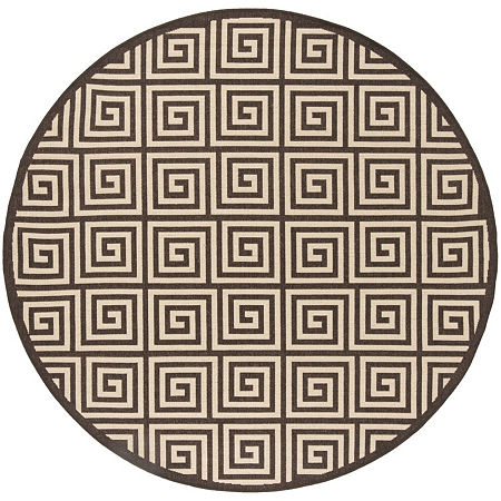 Click here for Safavieh Linden Collection Zoie Geometric Round Ar... prices