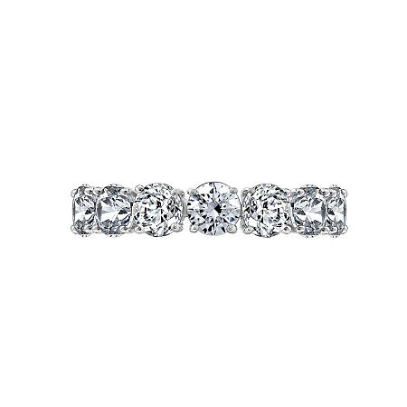 Click here for Diamonart Cubic Zirconia Sterling Silver Eternity... prices